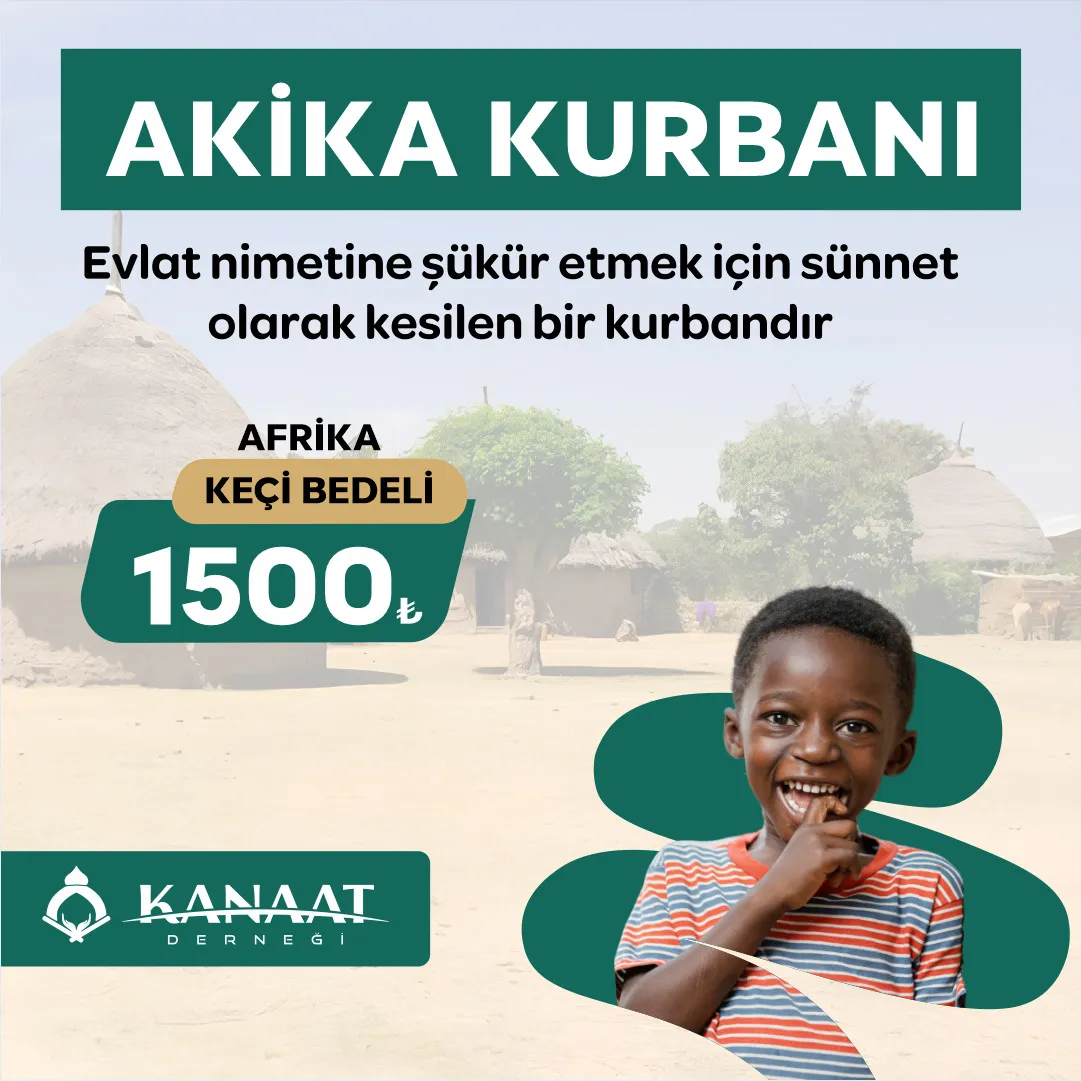 Kurban Bağışı | Kanaat Derneği